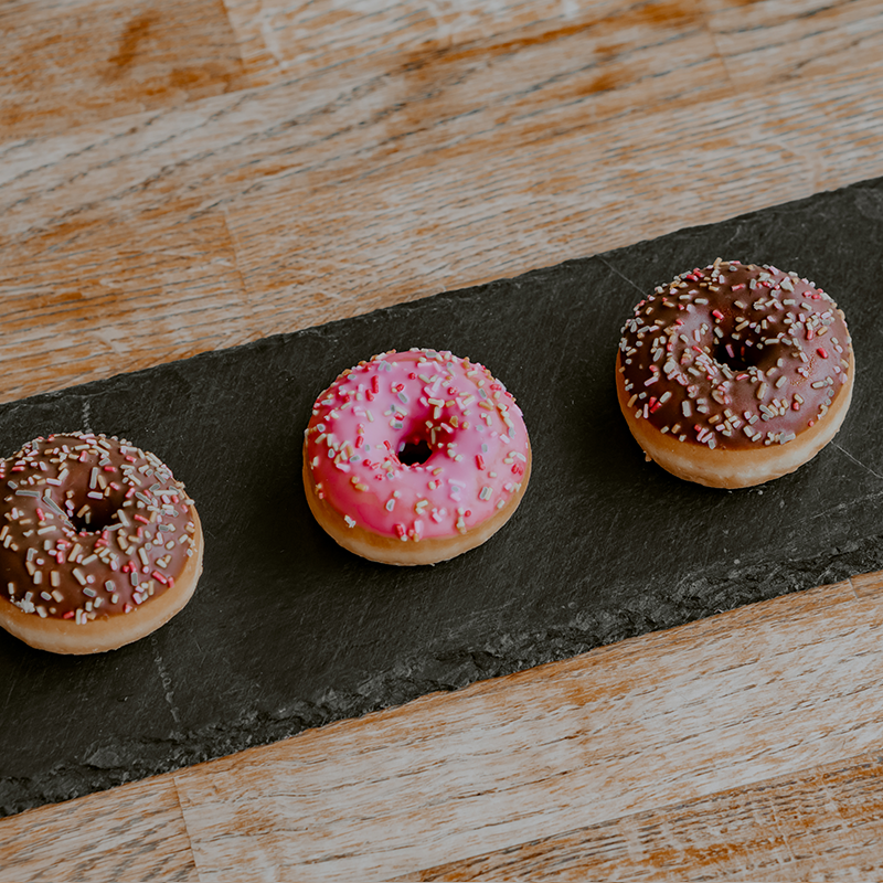 Mini Donut - verschiedene Sorten für Dein Event | FINN Wien Catering ...